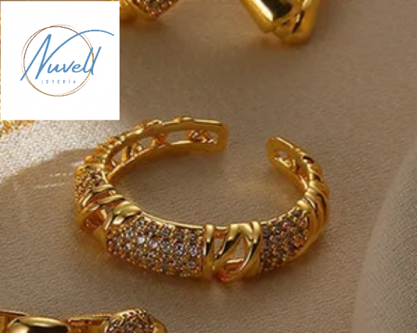 Karol extravaganza y lujo en este hermoso anillo - Nuvell Joyería